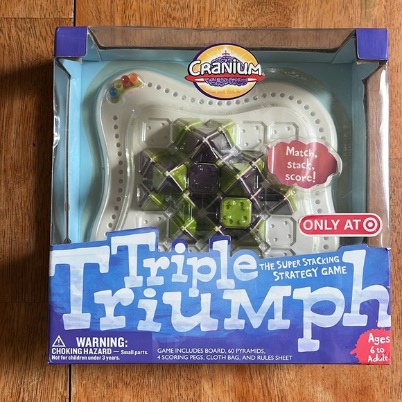 Cranium | Toys | Hasbro Gaming Cranium Triple Triumph New In Box Rare ...